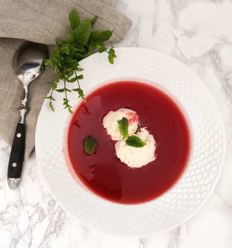 Vinsuppe og Skinke med stuvede kartofler - Jensens Madblog