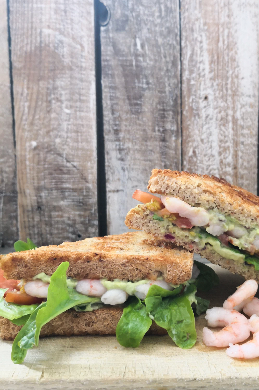 Rejesandwich med Guacamole - Jensens Madblog